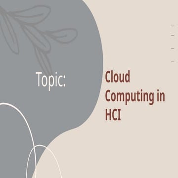 Cloud Computing in Human-Computer Interaction .pptx
