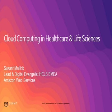 Cloud computing in healthcare & life sciences | PPT