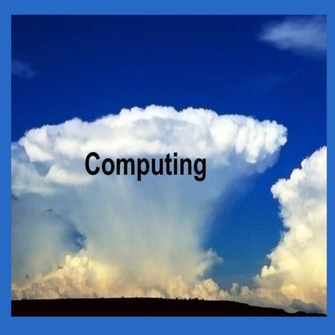 Cloud computing intro | PPT