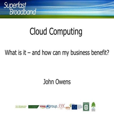 Cloud computing 2013 | PPT
