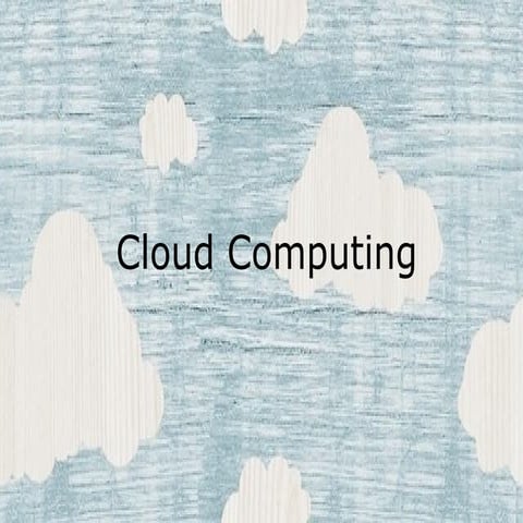 Cloud computing simplified | PPTX