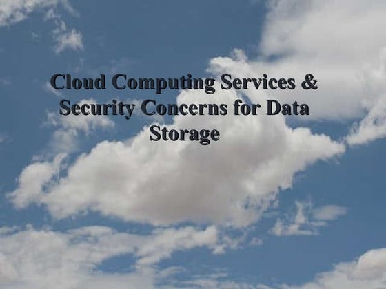 PhD Projects in Cloud Computing Security Research Topics | PPT