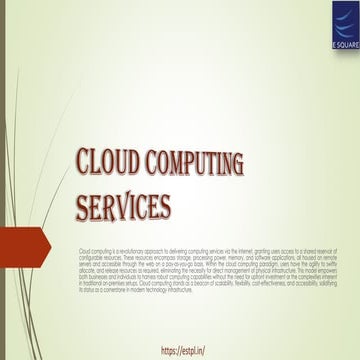 Cloud Life Cycle Management Service.pptx