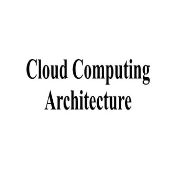 cloud computing technologies.pptx | Free Download