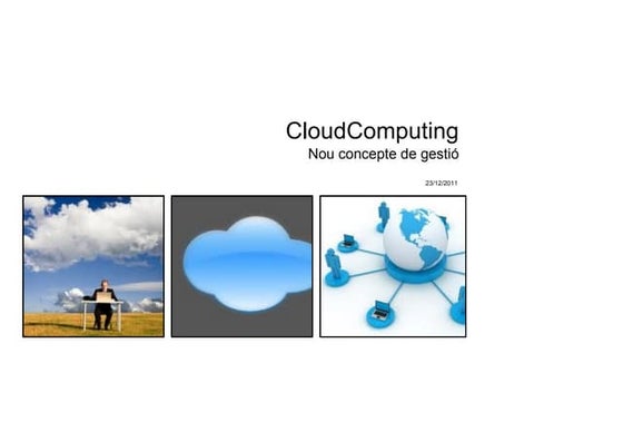TEMA 6: EINES DE LA WEB 2.0: CLOUD COMPUTING | PPT