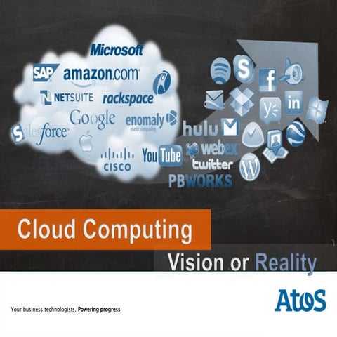 Cloud Computing Vision or Reality | PPSX | Cloud Computing | Internet