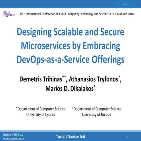 Designing Scalable And Secure Microservices By Embracing Devops As A 3447