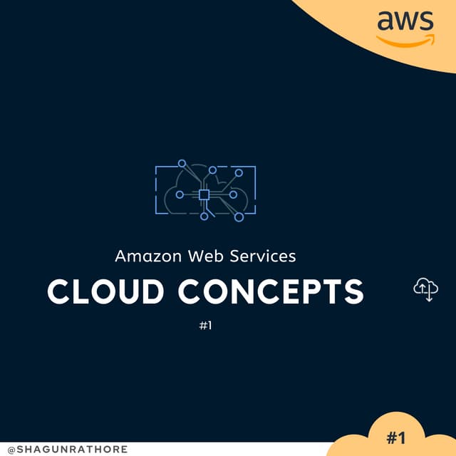 #1 Cloud concepts - Amazon web services. | PDF
