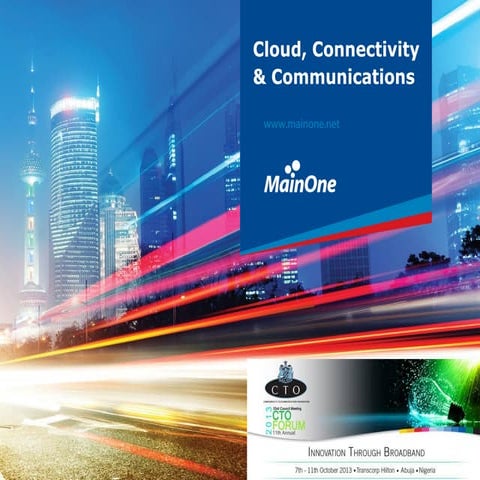 Cloud, connectivity & communications | PDF | Cloud Computing | Internet