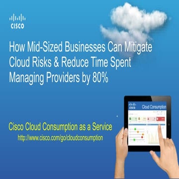 Mitigating Cloud Risks | PPT