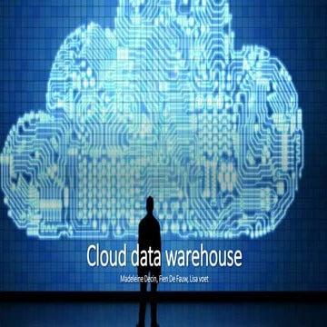 Cloud data warehouse | PPT
