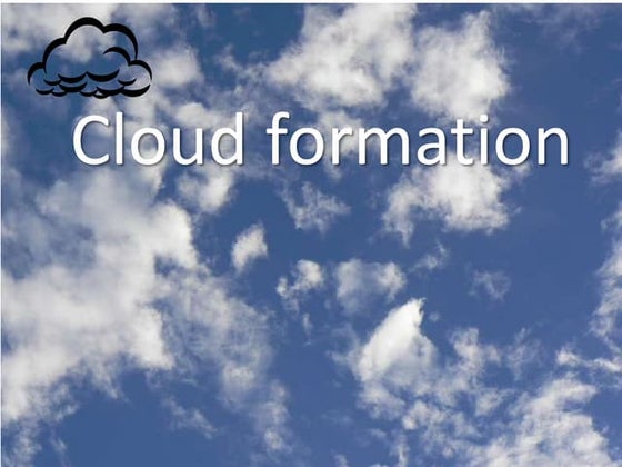 Cloud Types and Formation Web Quest | PPT | Cloud Computing | Internet