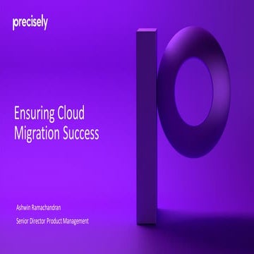 Ensure Cloud Migration Success With Trusted Data Ppt