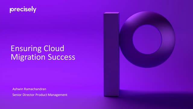 Ensure Cloud Migration Success With Trusted Data Ppt