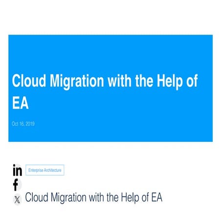 Cloud Migration with the Help of EA - Bizzdesign.pdf