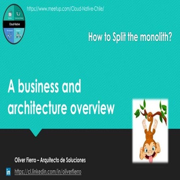 How To Split The Monolith From Monolith To Microservices Ppt 8160
