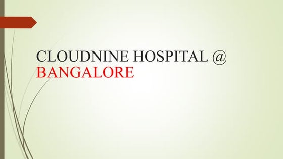 Cloudnine Hospitals -Dedicated towards maternity and fertility services ...