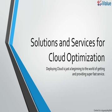 What is Cloud Optimisation? | PPTX