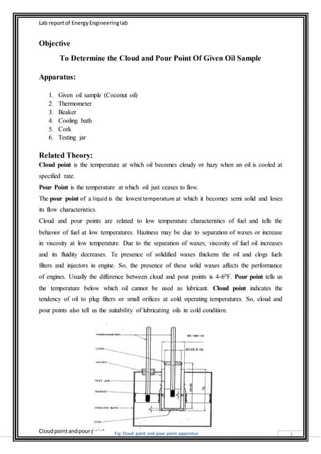Aniline point - petroleum - UOS | PPTX