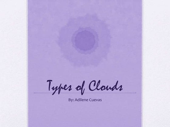 Clouds | PPT