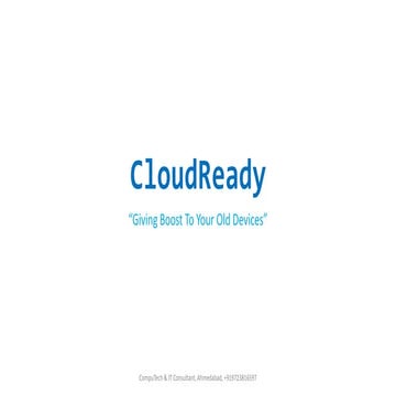 Cloud ready | PPT