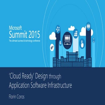 Cloud Ready Design through Application Software Infrastructure | PDF ...