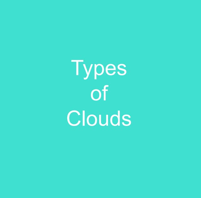 Cloud types | PPT