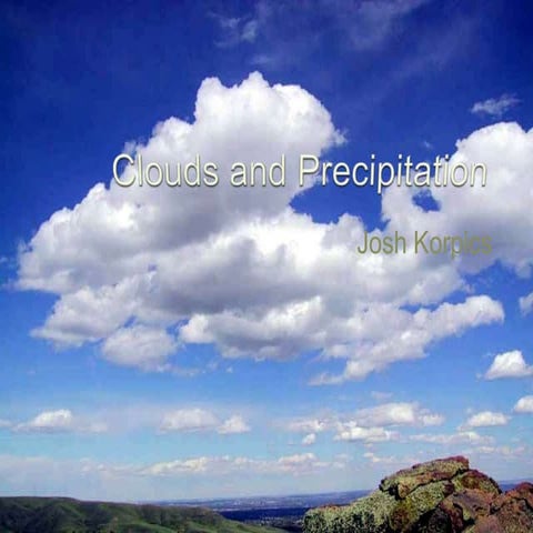Clouds and precipitation | PPTX