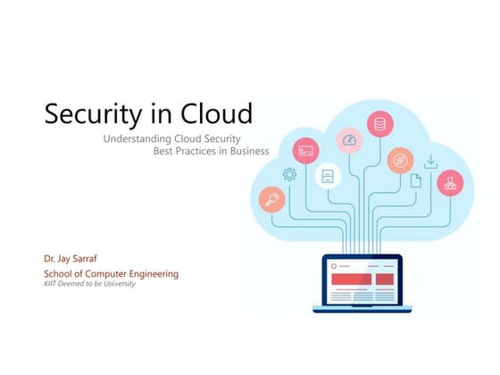Understanding Cloud Network Security Protecting Your Data in the Cloud | PDF