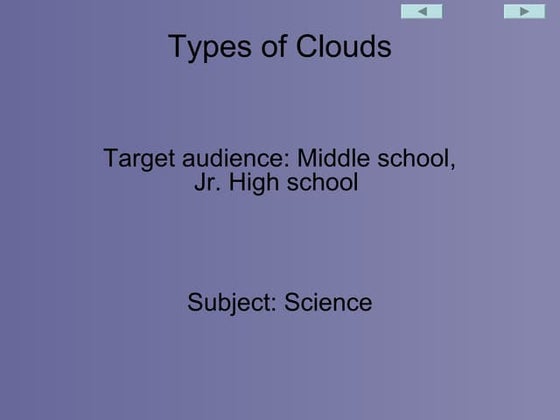 Clouds | PPT