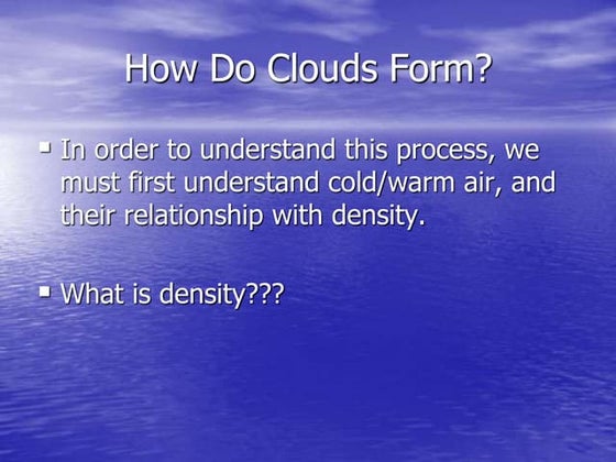 Types of Cloud | PPT