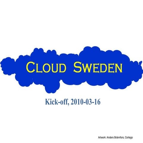 Cloud Sweden Kick-off | PPTX