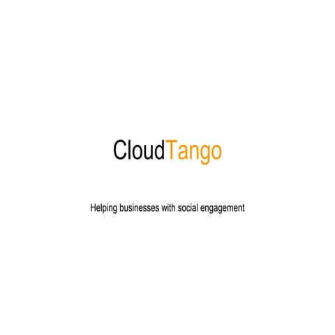 CloudTango facebook webinar | PPT