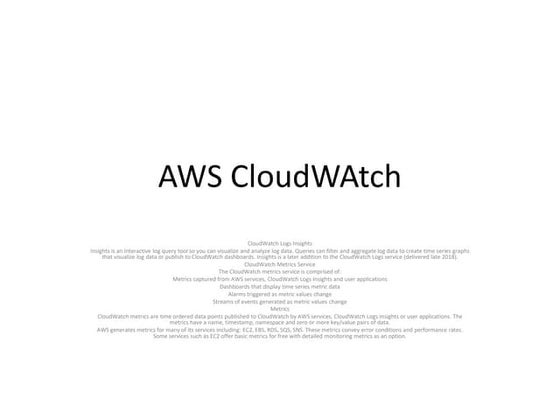 AWS CloudWAtch log insights example presentation.pptx