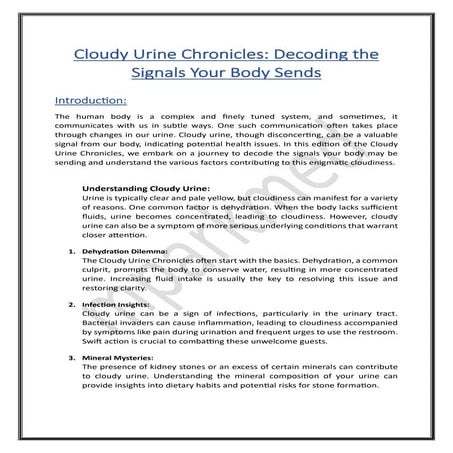 Cloudy urine Diabetes.pdf
