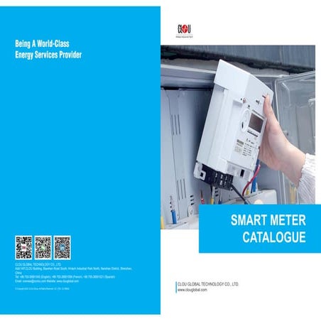 CLOU Smart Meter Catalogue Year 2023 By CLOU | PDF