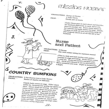 Clown skits | PDF
