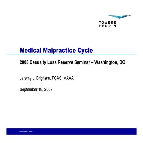 clrs_2008_handouts_brigham.pdf about medical negligence | PDF