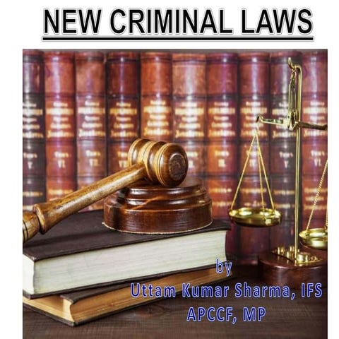 Dealing with new criminal laws and related provisions | PDF