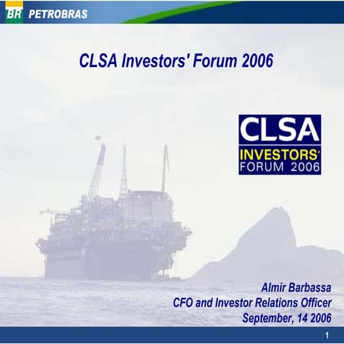 "CLSA Investors' Forum 2006" | PPT