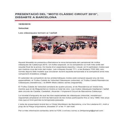 Cl ssiques presentaci_ | PDF