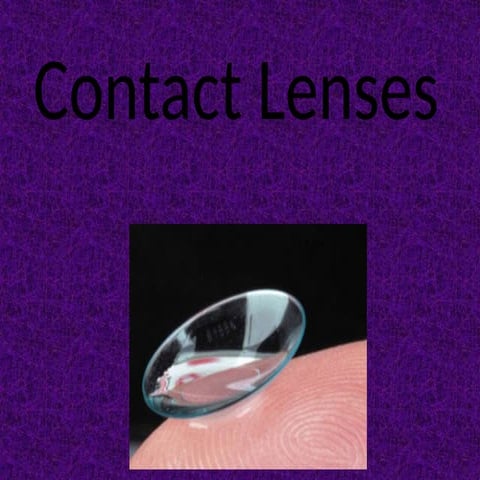 fot the optometry studies the CL TYPES.pptx