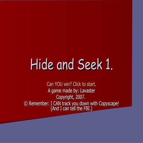 Club Penguin Hide and Seek 1 | PPT