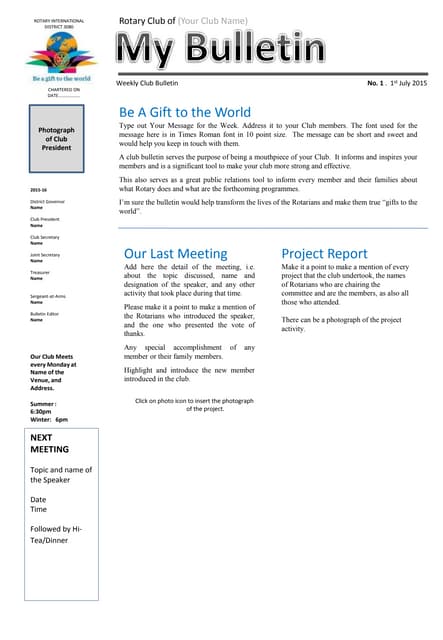 Rotary's Public Image | PPT