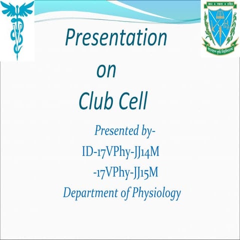Club cell | PPT