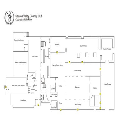 Clubhouse Main Floor | PDF