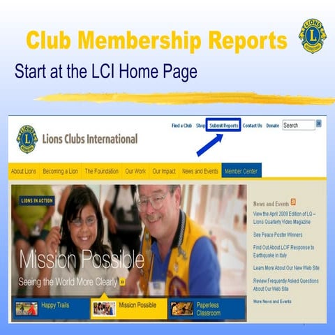 Club member reports - nirmal gidra | PPT