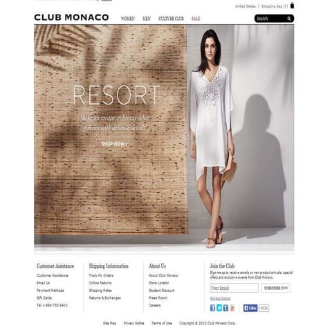 Club monaco | PPTX