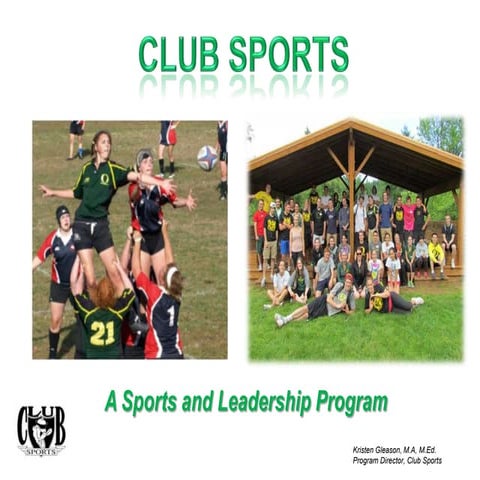 Club sport strategic plan | PDF