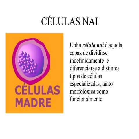 Presentación células nai | ODP